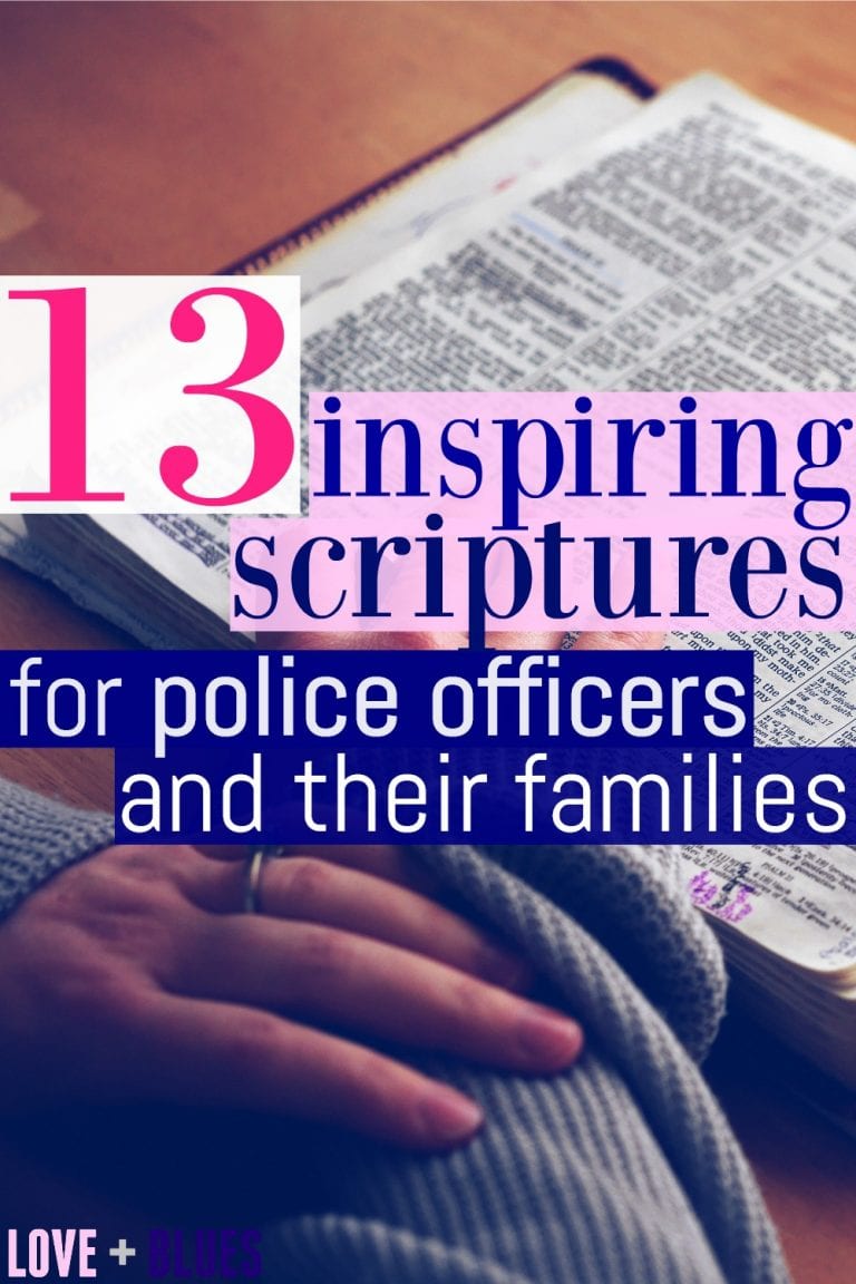 13 Inspiring Scriptures for Police Officers - Love and Blues