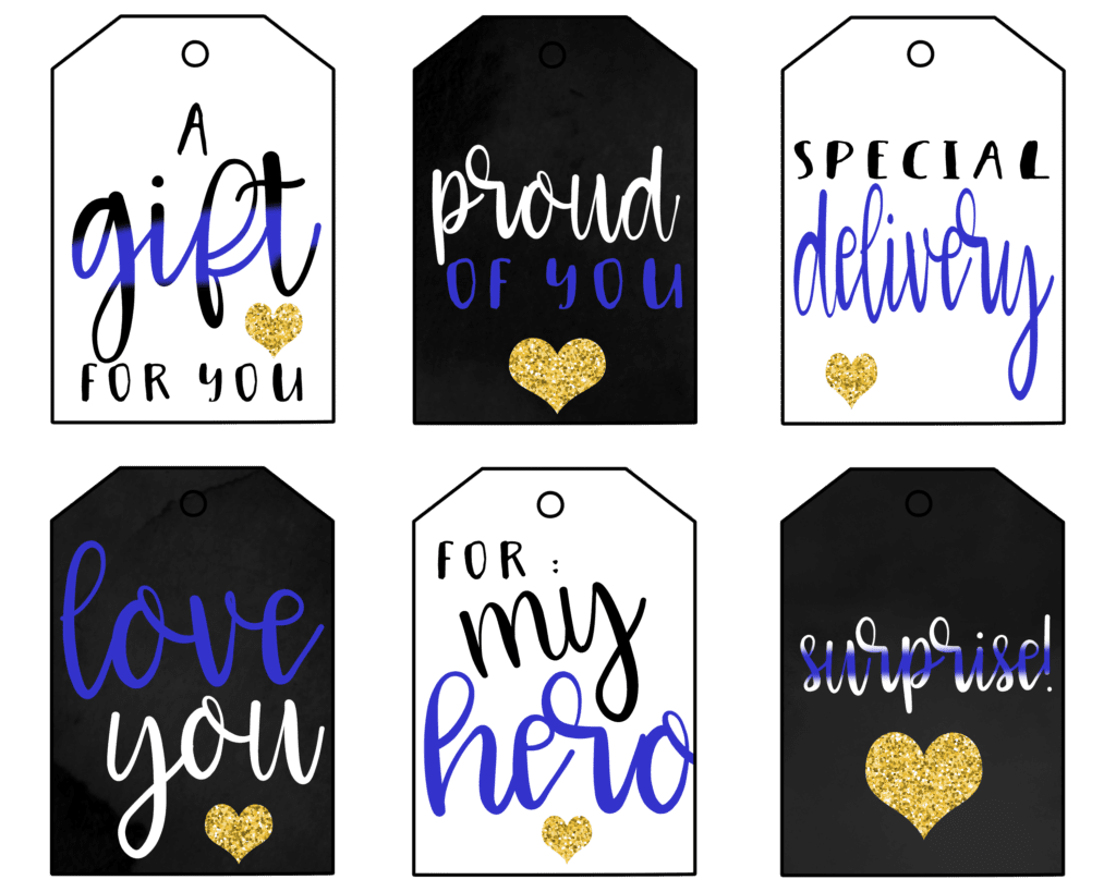 13 Surprisingly Simple DIY Gift Ideas for Police Officers - Love and Blues