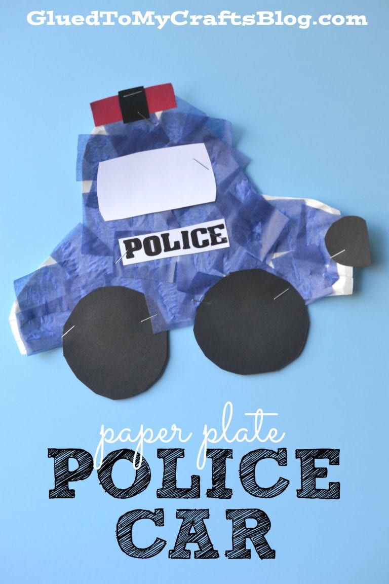 7 Adorable Police Officer Crafts For Kids - Love and Blues